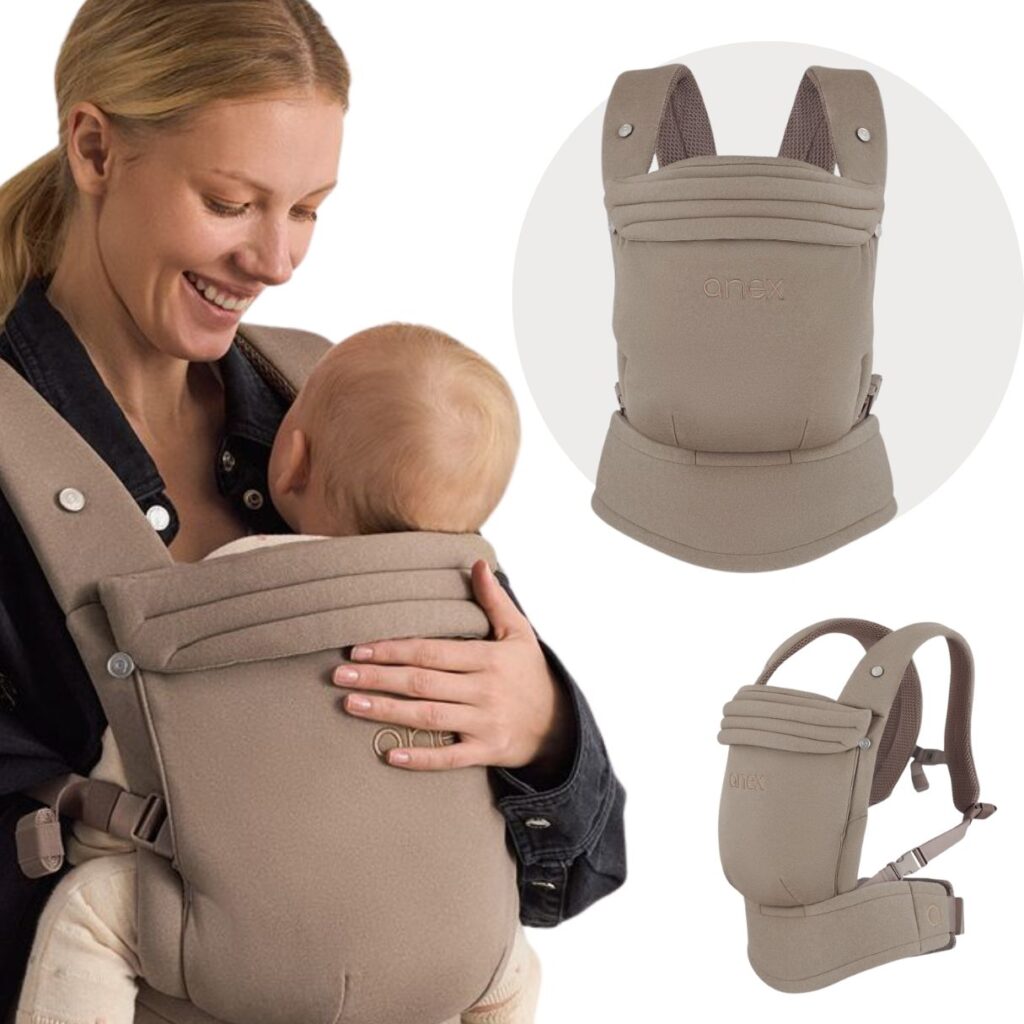 ANEX Whiz-Hug Babytrage voller Komfort